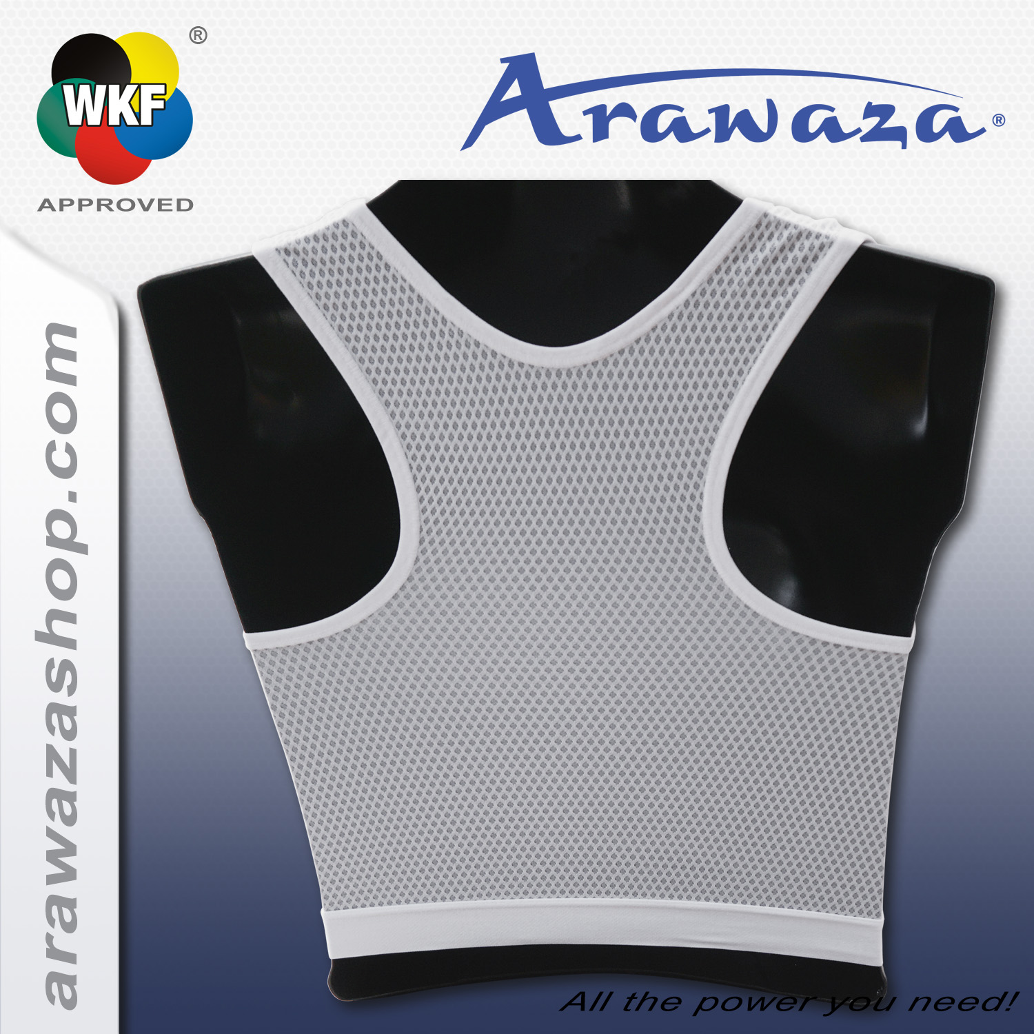 Arawaza - Germany - Austria | Arawaza Chest protector set WKF approved ...